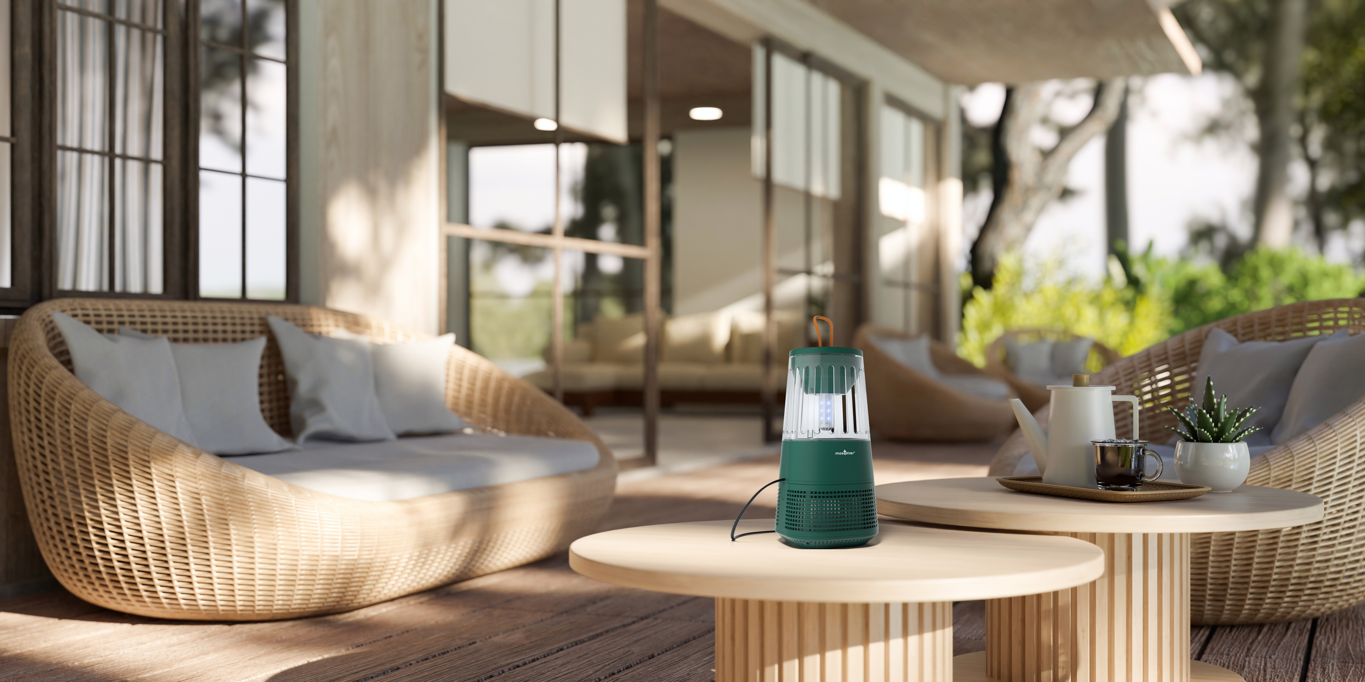 Mosqitter® Mini - Modern Mosquito Trap with Patented Technology
